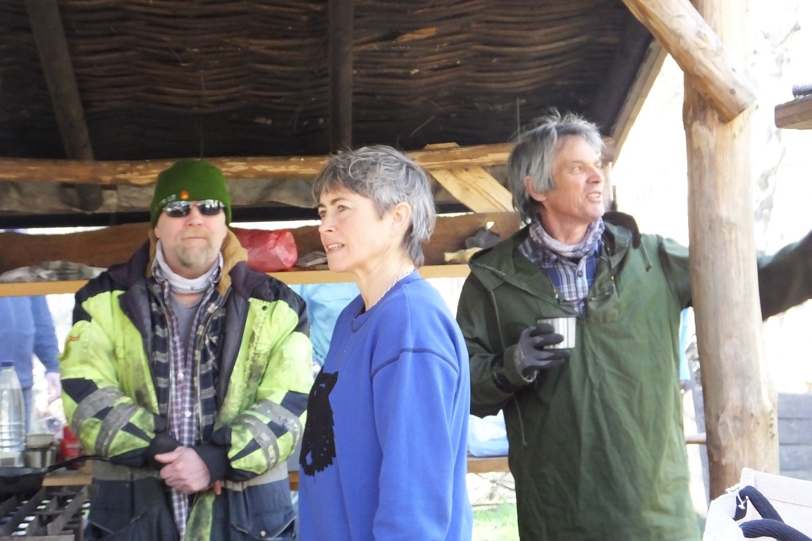 Weaving House - topping out ceremony. - Hands on Heritage